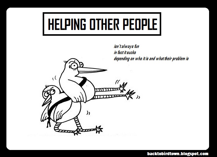 Back to Birdtown: Birdtown Comics: Helping Other People