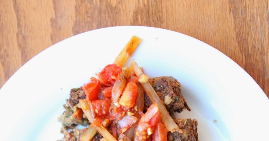 Mushroom Nut Loaf with Balsamic Tomato Chutney | PractiGanic ...