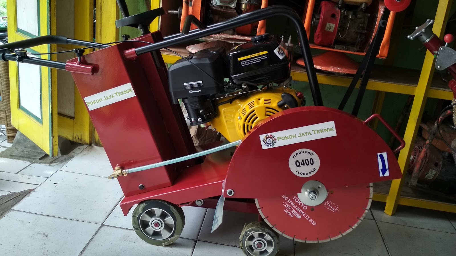 Persewaan Concrete Cutter / Pemotong Aspal / Pemotong Beton area DIY Jateng