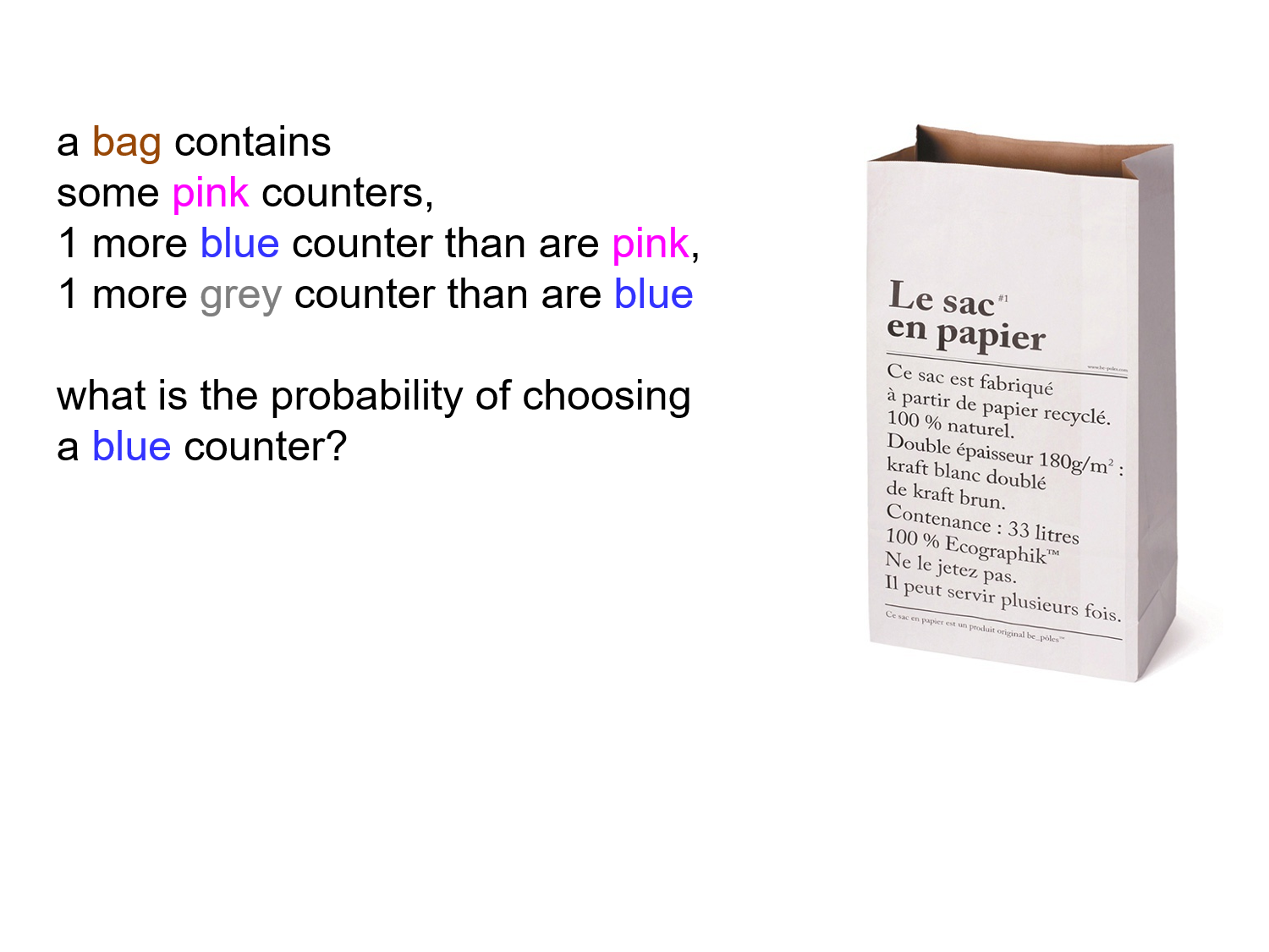 MEDIAN Don Steward mathematics teaching: probability and counters