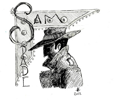 The Brandybard Scrivener: The Detective Scribbles, No. 12, Sam Spade