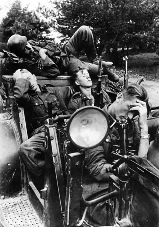 World War II in Pictures: Pictures of Utter Exhaustion