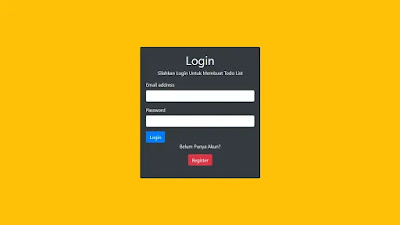 Form Login Simpel dengan HTML, CSS dan Bootstrap - Awonapa - Website ...