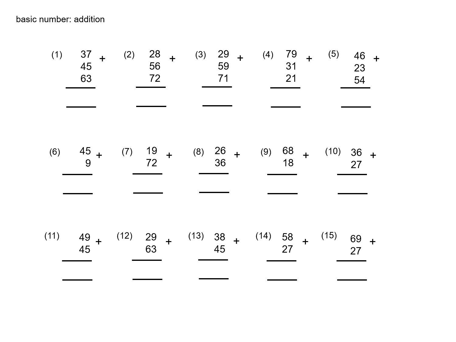 MEDIAN Don Steward mathematics teaching: basic number tasks