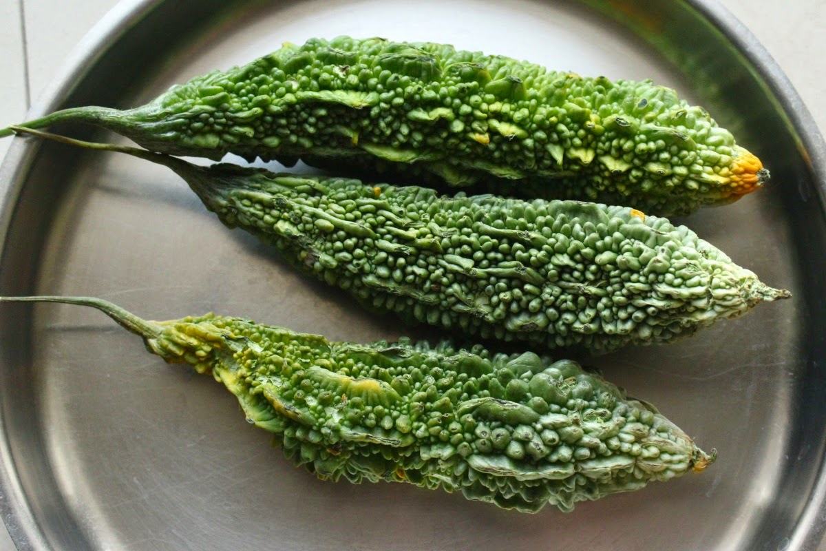 Dharwad Cooks: Spicy Bitter Gourd Wheels