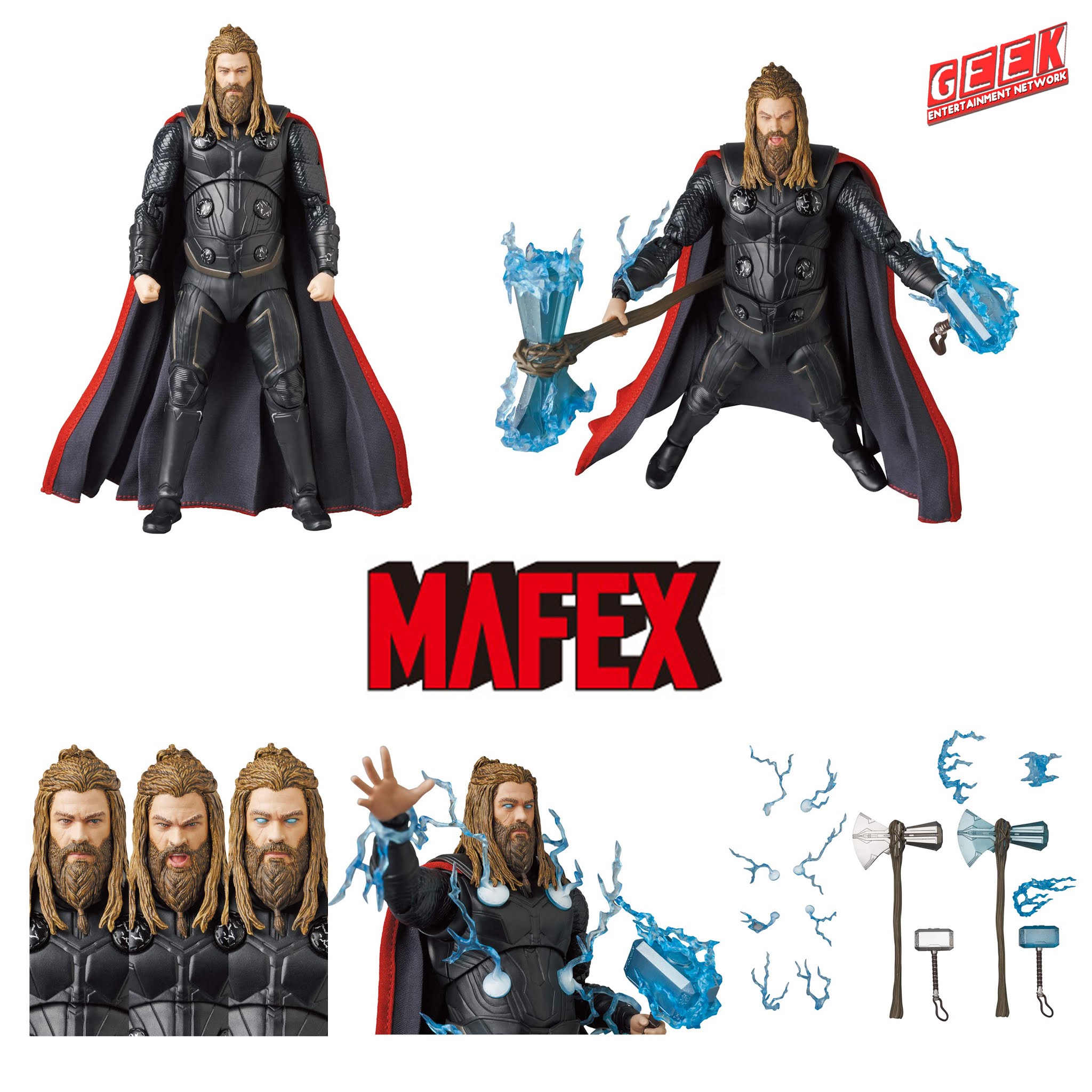Avengers: Endgame MAFEX No.149 Final battle Thor action figure
