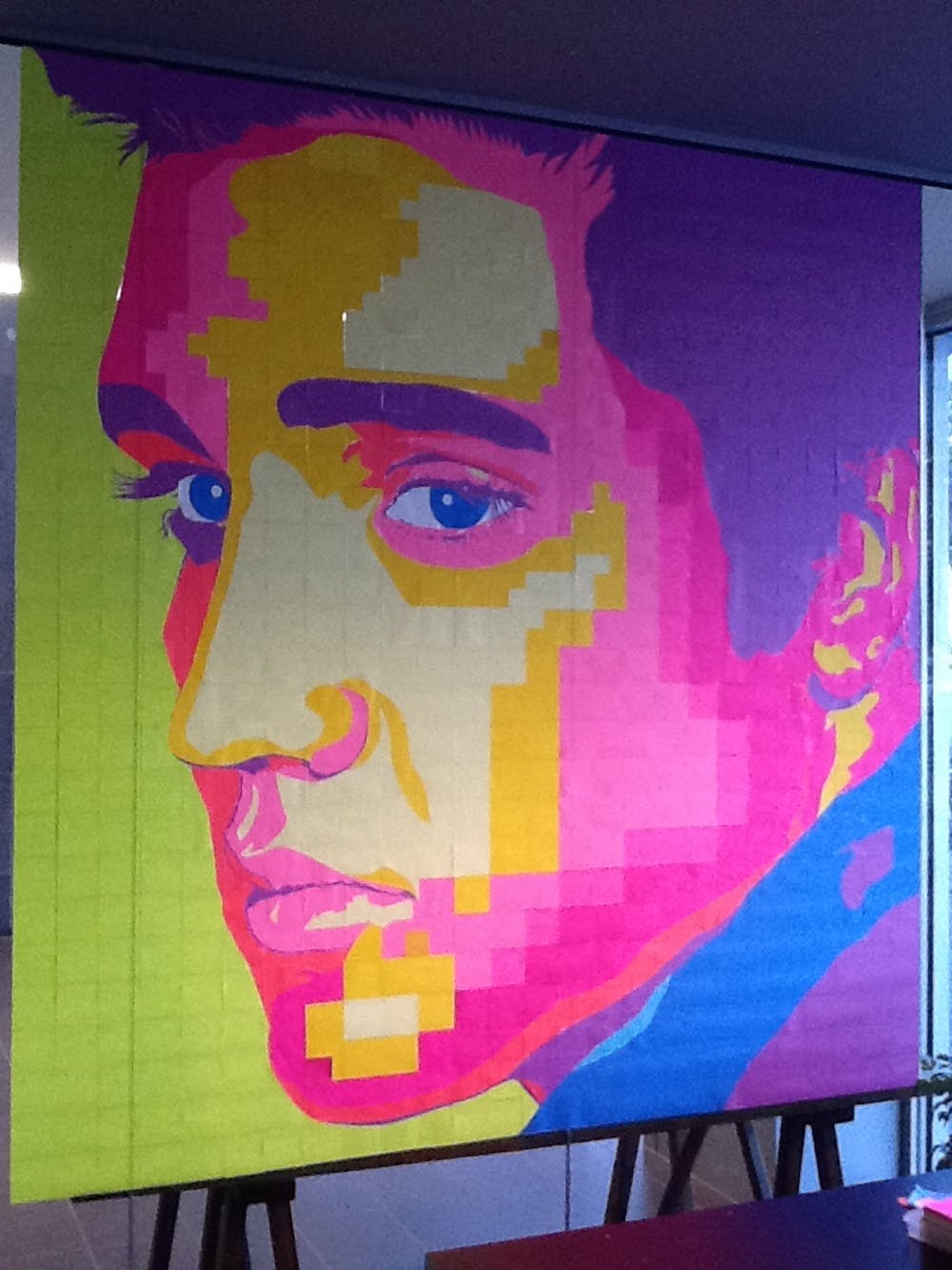 POST IT NOTE MURAL