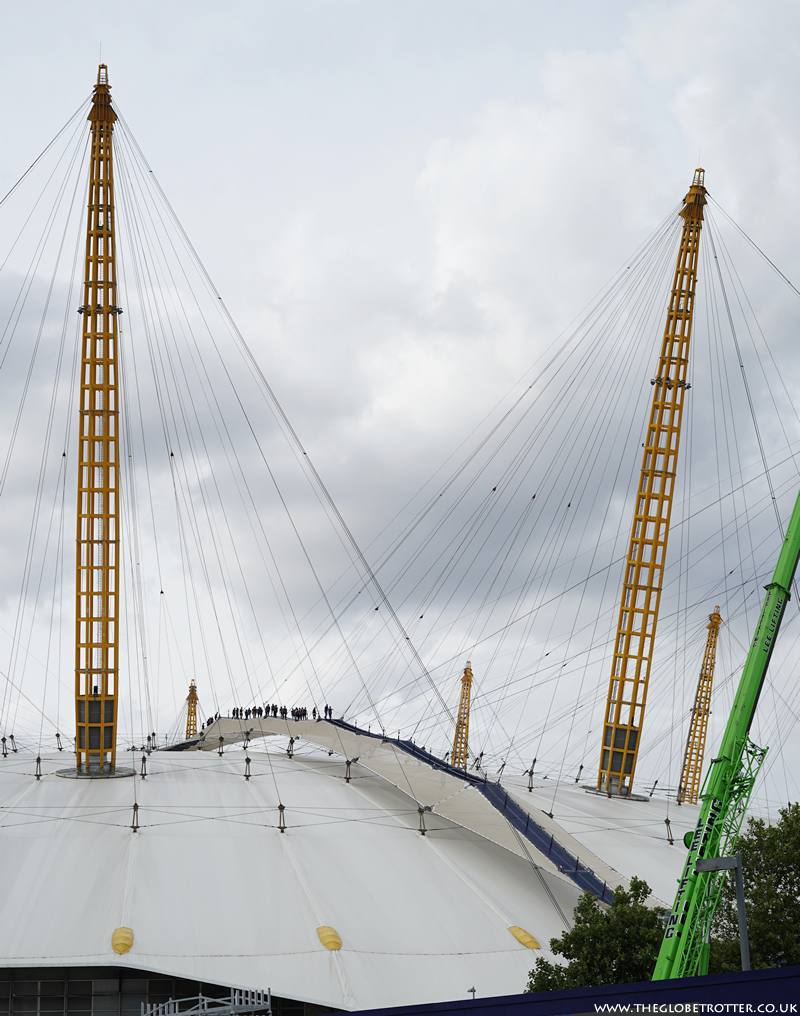 Up at The O2 - Climbing The O2 in London - The Globe Trotter
