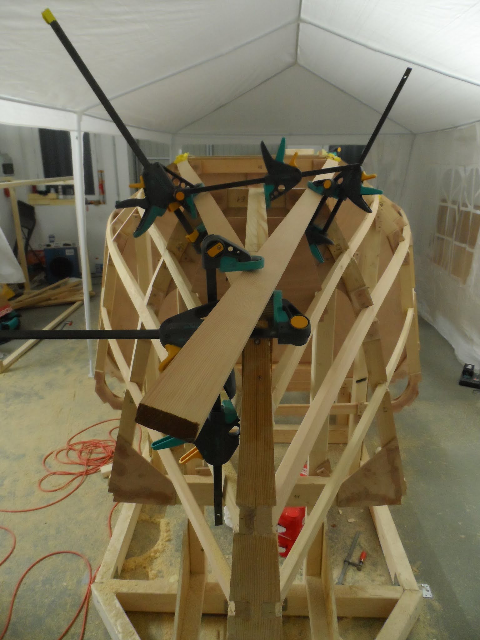 Setting up FRAMES and STRINGERS