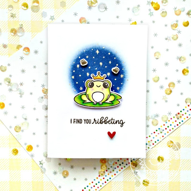 Sunny Studio: Feeling Froggy Cards by Franci and Julia