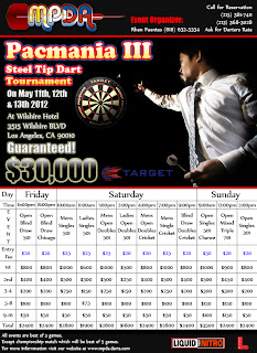 Let's Talk Darts: Pacmania III $30k Steel-tip Dart Tournament #darts