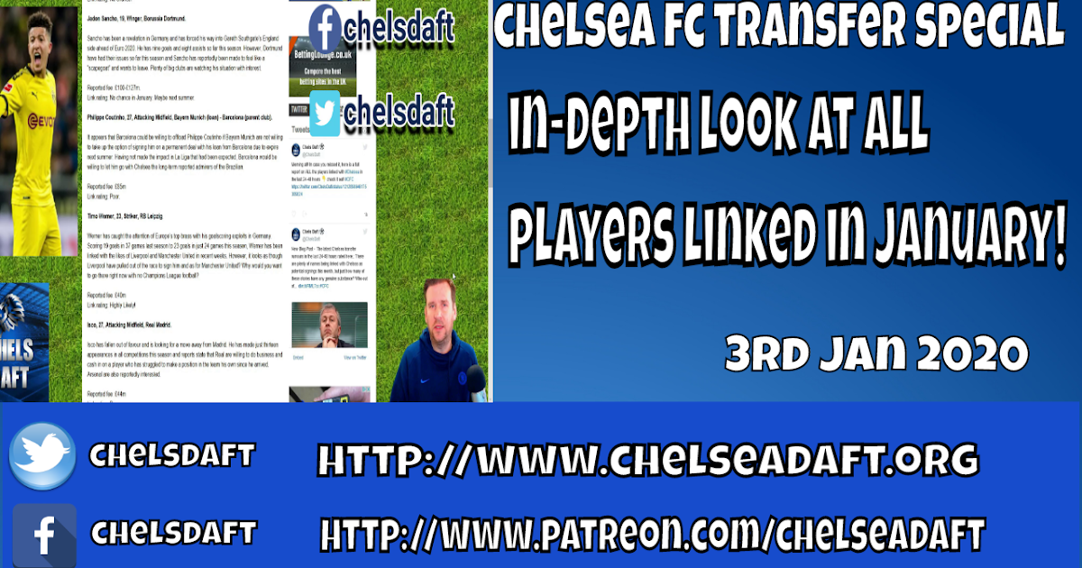 CHELSEA FC TRANSFER SPECIAL | IN-DEPTH LOOK AT ALL PLAYERS LINKED IN ...