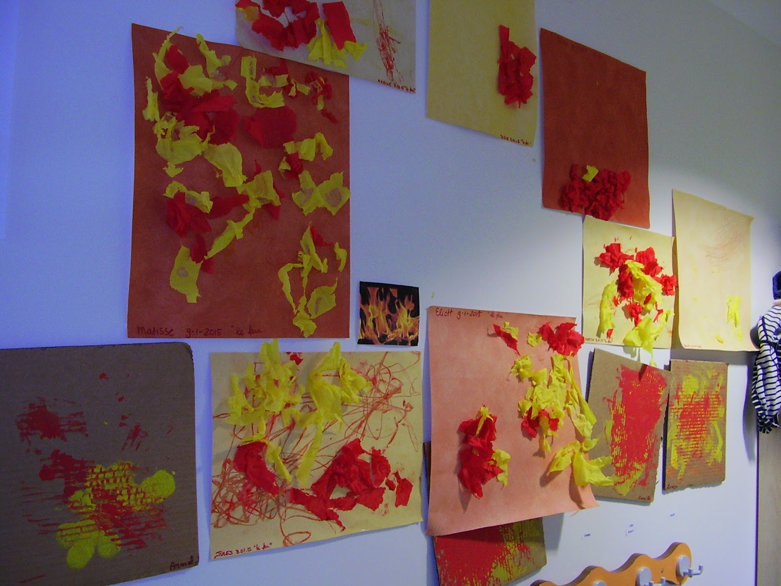 "Le Sac à Malices": Arts plastiques autour du feu
