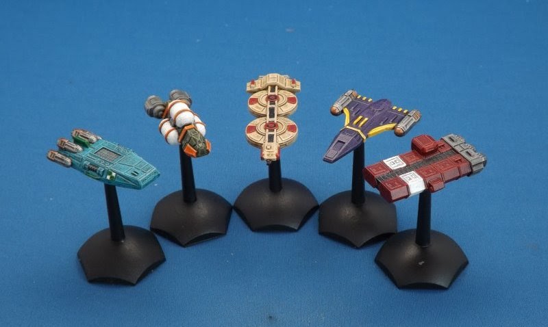 Wargame News and Terrain: Brigade Models: New SciFi Merchant Spaceships ...