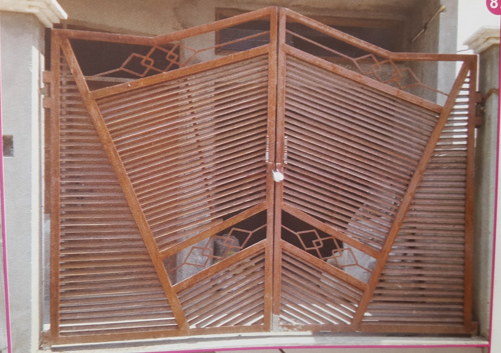 Entry gates fabrication work