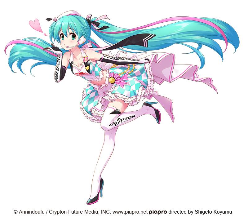 Hatsune Miku GT Project - Racing Miku 2019 Ver. Side Key Visual 1/7 (Shine)