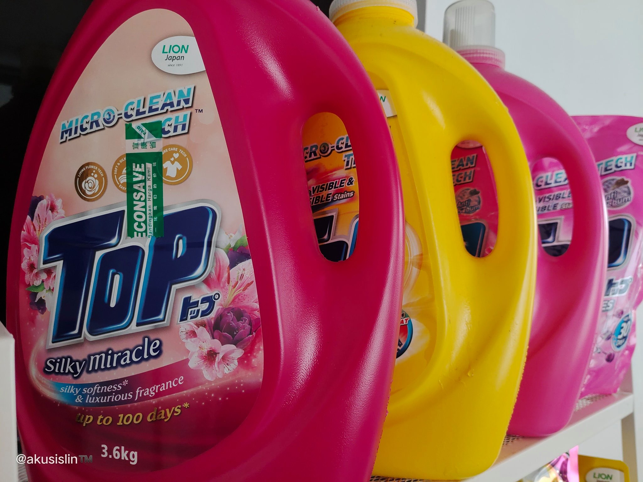 RUMUSAN INOVATIF SABUN PENCUCI TOP TERBUKTI MENYINGKIRKAN 99.9% VIRUS ...