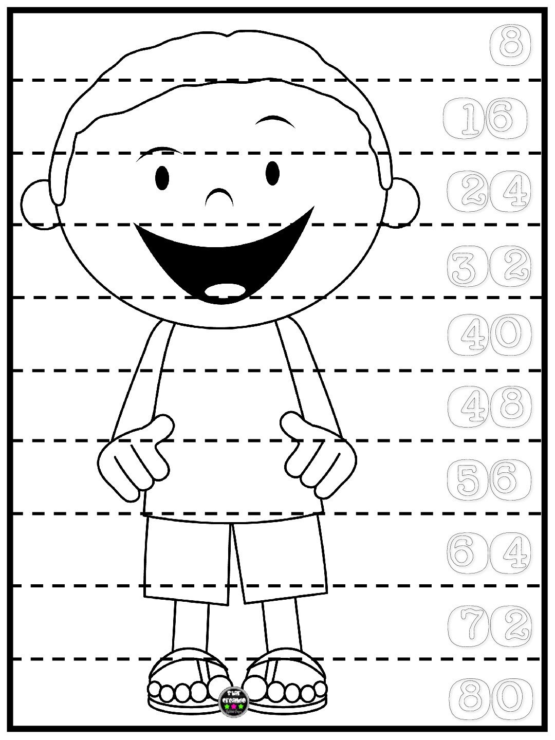 Rompecabezas Numérico para Conteo | Materiales Educativos para Maestras