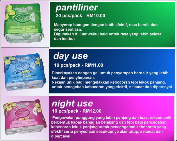 FC Bio Sanitary Pad ~ Rineqa Health & Beauty
