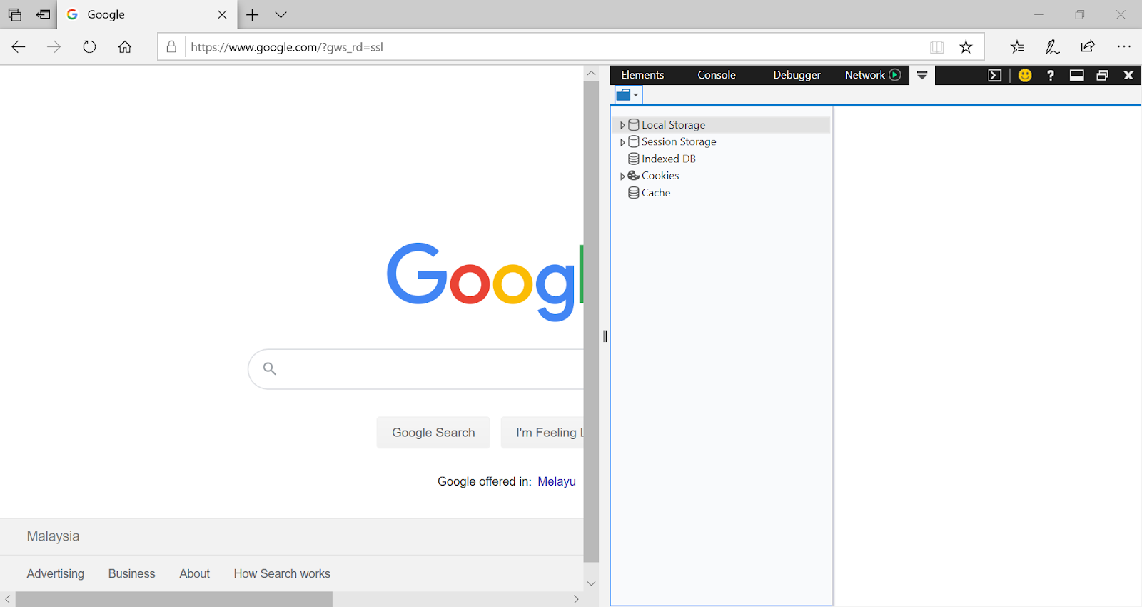 Browser: Check or modify localStorage in Google Chrome, Internet ...