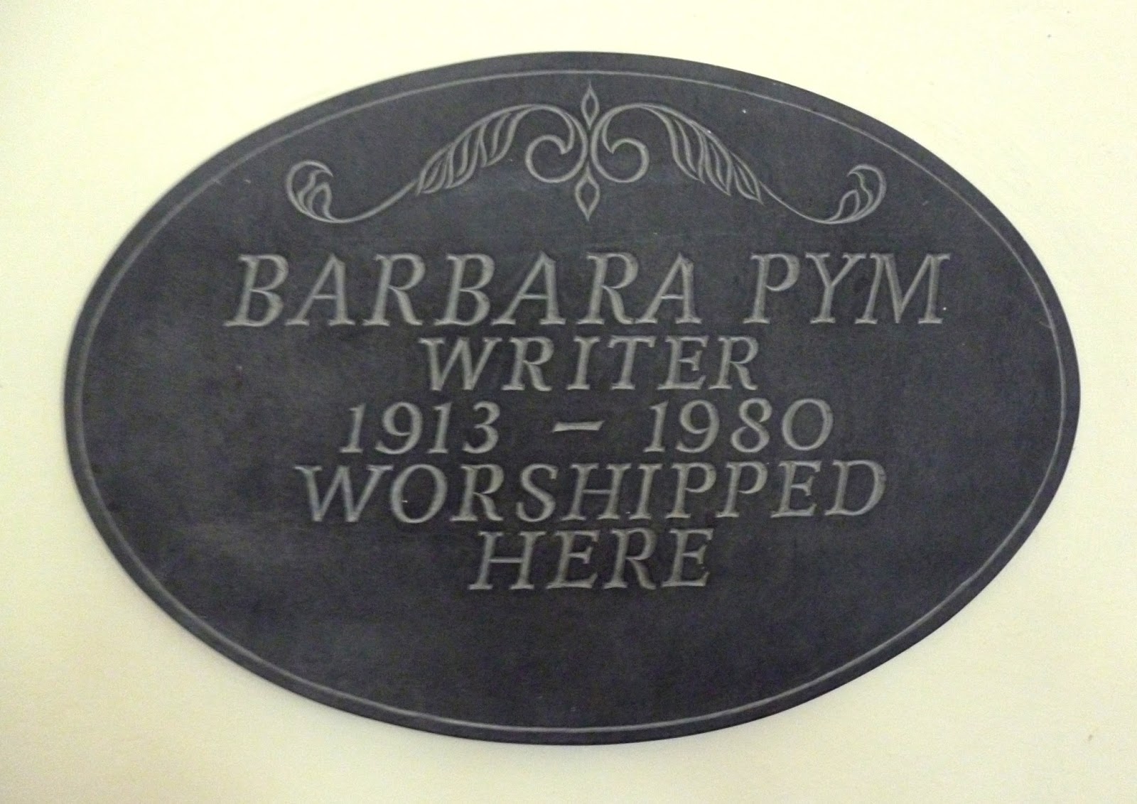 Dr Tony Shaw: Barbara Pym in Finstock, Oxfordshire