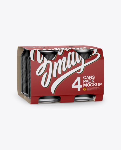 220+ Best Drink 4 Pack Mockup Templates | Graphic Design Resources