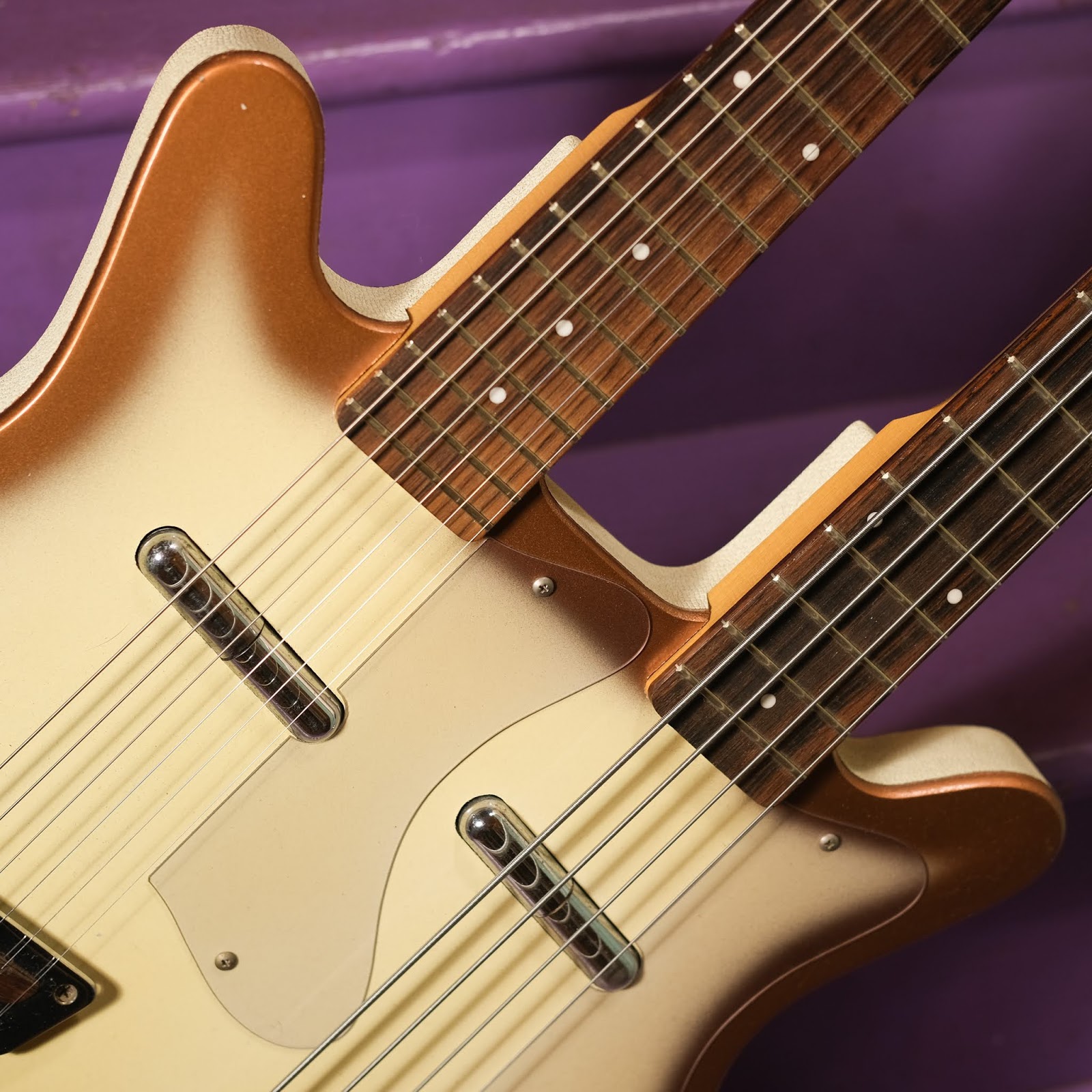1958 Danelectro 3923 Double-Neck Electric Guitar/Bass