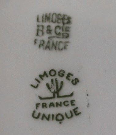Art Deco Limoges Porcelain : The "Limoges Unique" mark