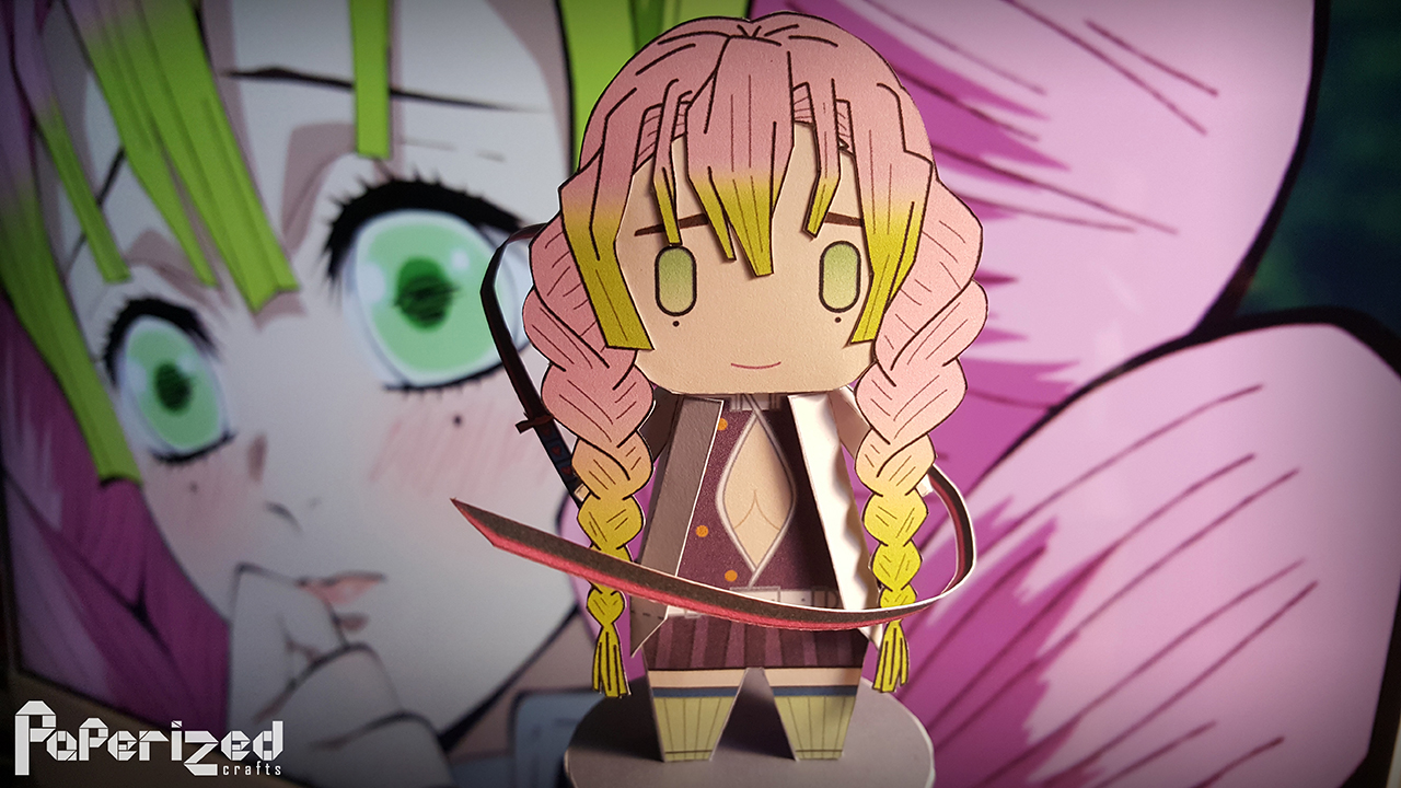 Demon Slayer: Mitsuri Kanroji Paperized | Paperized Crafts