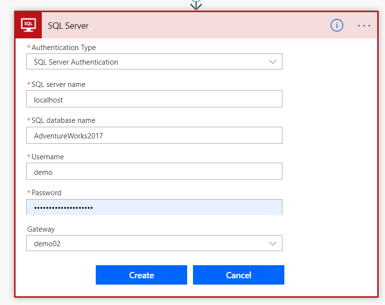 Power Automate - On-premises data gateway