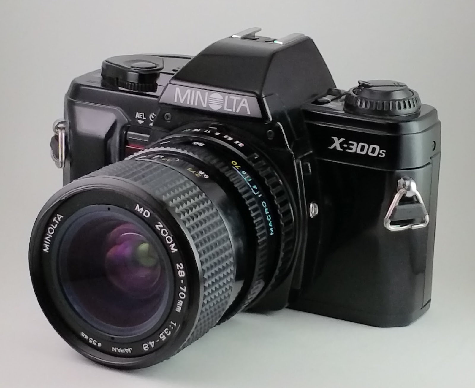 As Minhas Câmaras: Minolta X-300s (1990)