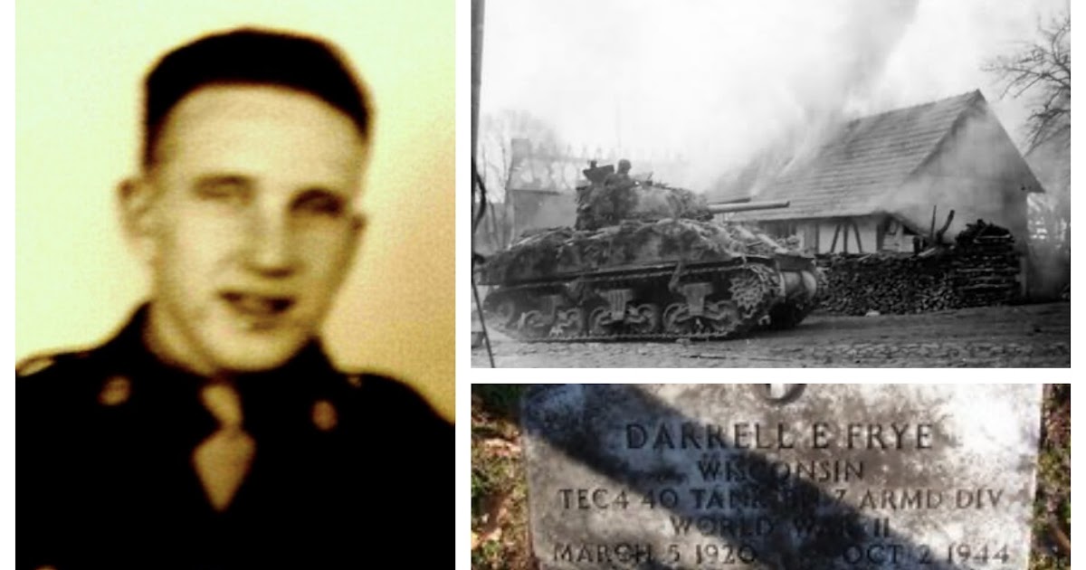 WW2 Fallen 100: WW2 Fallen - Tank driver Darrell Frye, 7th Armored Division