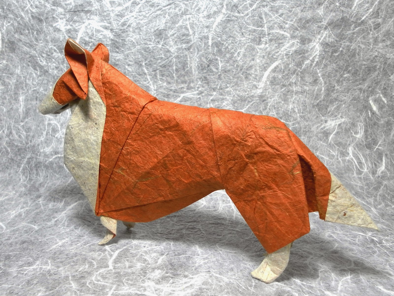 Mariano-Mi mundo el Origami: Collie