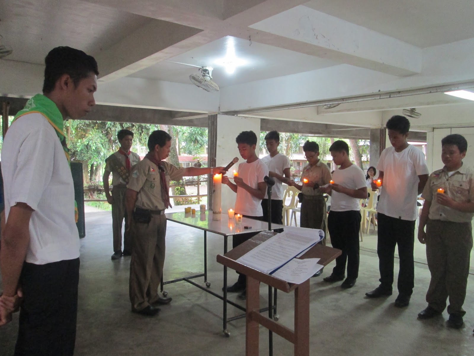 SFAS blog: Senior Scouts Investiture and Rover Vigil and Recognition ...