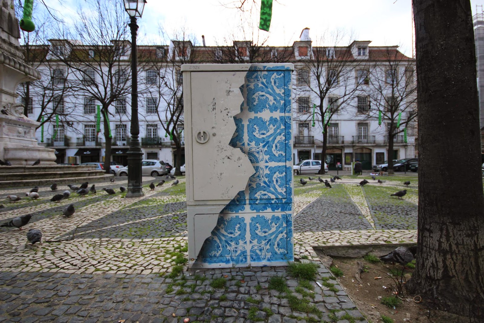 Add Fuel creates a new piece on the streets of Lisbon – StreetArtNews