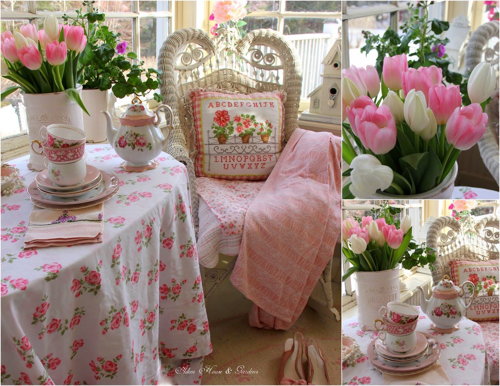 Aiken House & Gardens: Pink Afternoon Tea & Victoria