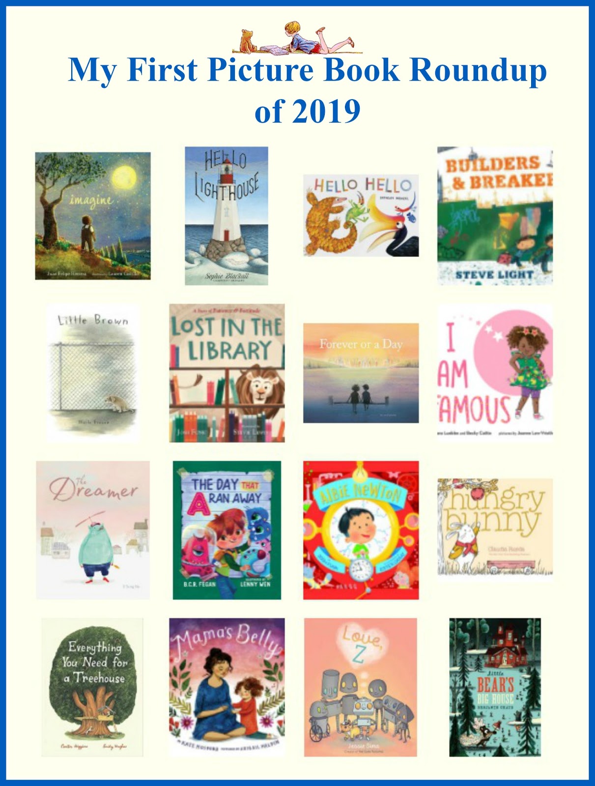 Randomly Reading: 📚My First Picture Book Roundup of 2019