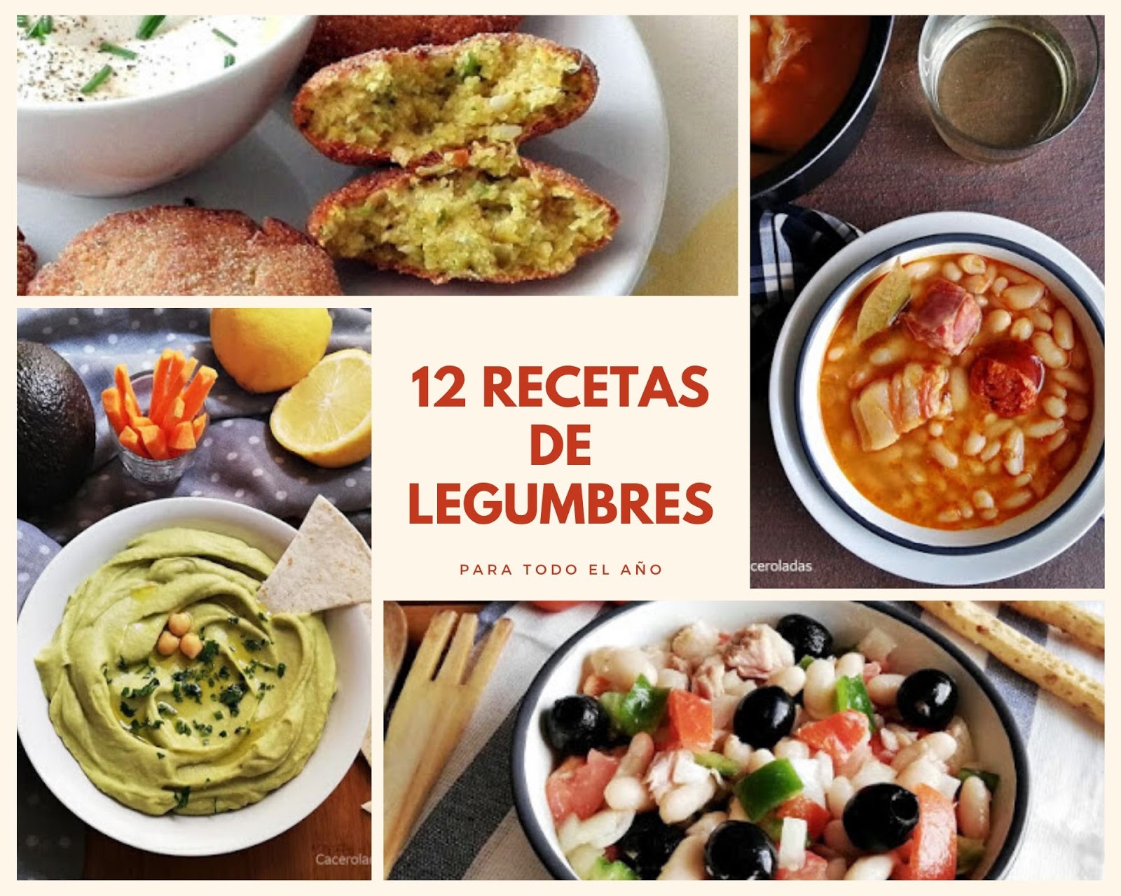 Legumbres - 12 recetas de legumbres para todo el año | Caceroladas