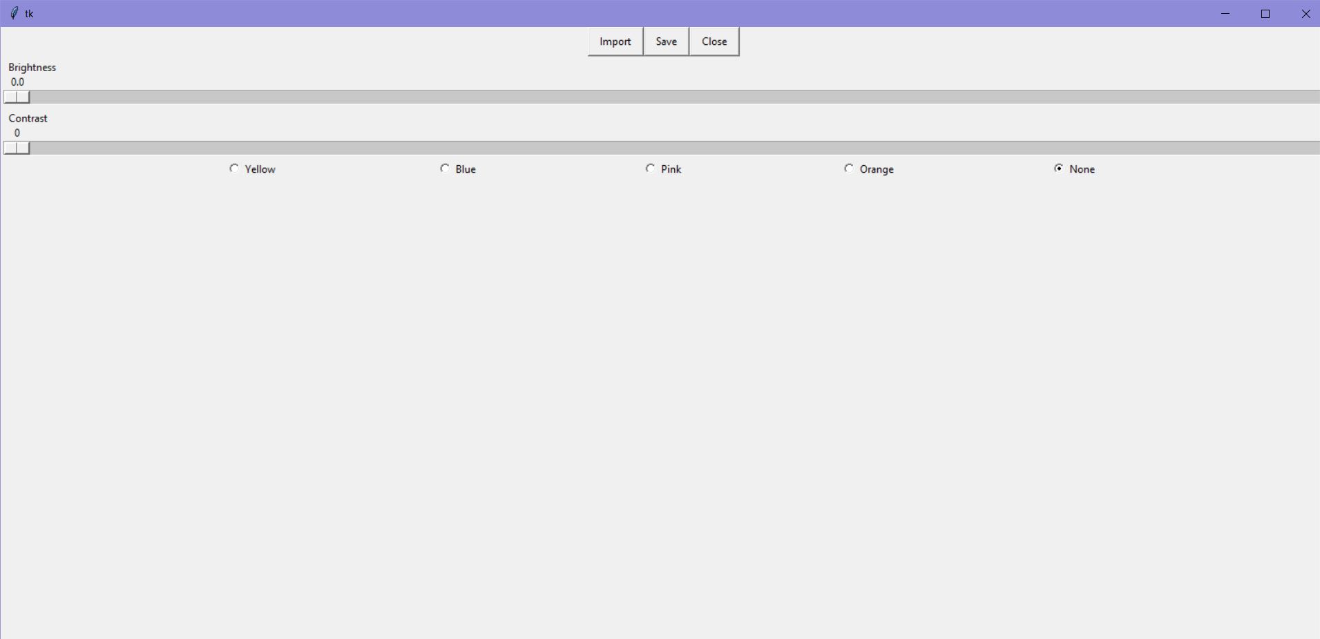 Image Editing Software | GUI Designing | Creating Radio Buttons