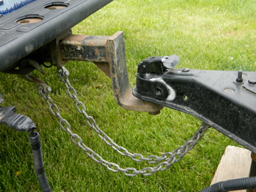 Girl Camping: How to Properly Attach Your Trailer's Safety Chains