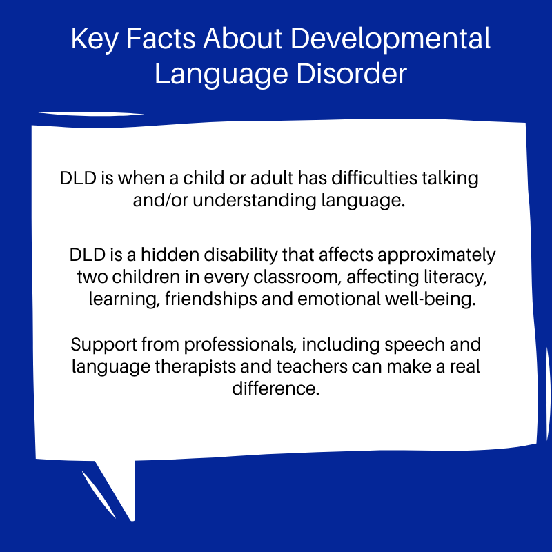 On Our Mind: Developmental Language Disorder (DLD) and the crucial role ...