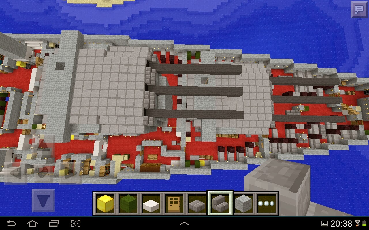 Views From the Bald Patch: Minecraft battleship laid bare