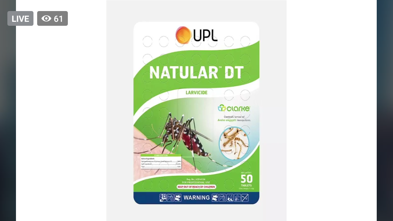 Natular DT Virtual Launch Introduces Spinosad Based Larvicide from UPL ...