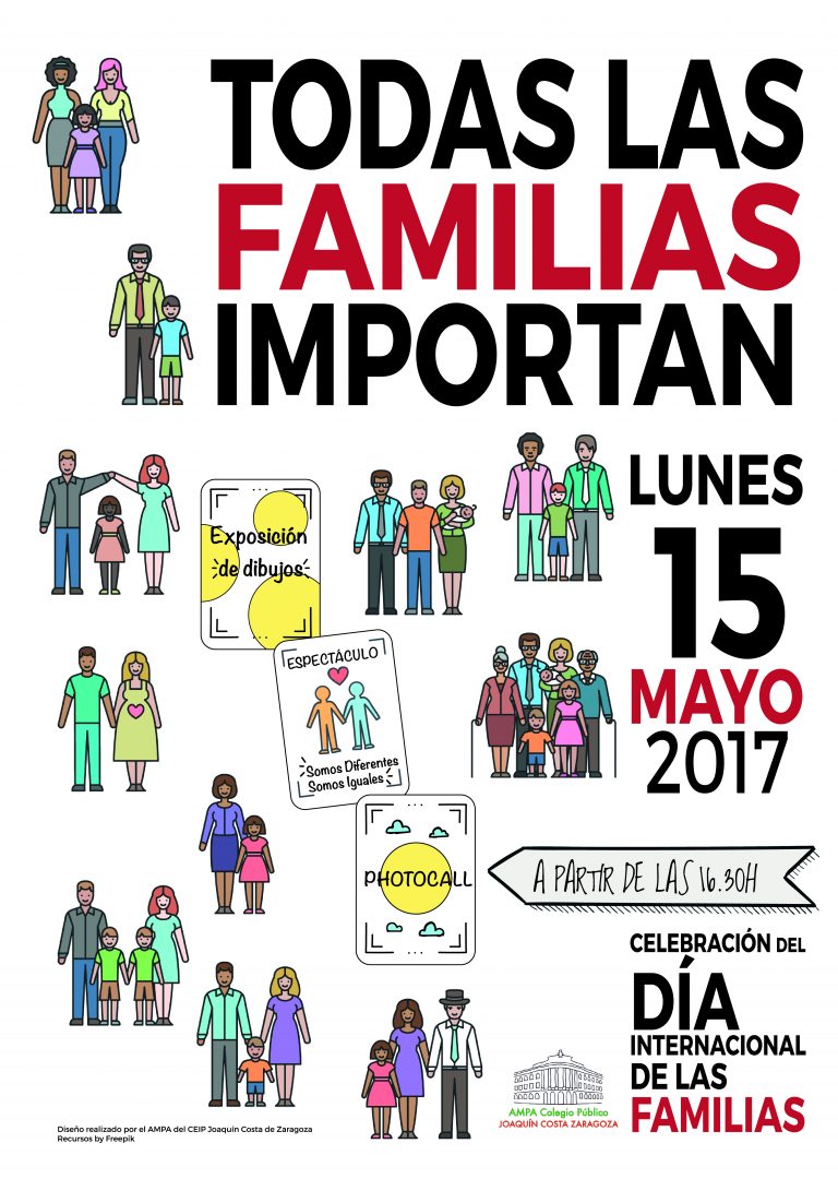 Asociación Familias COSTA: DÍA INTERNACIONAL DE LAS FAMILIAS