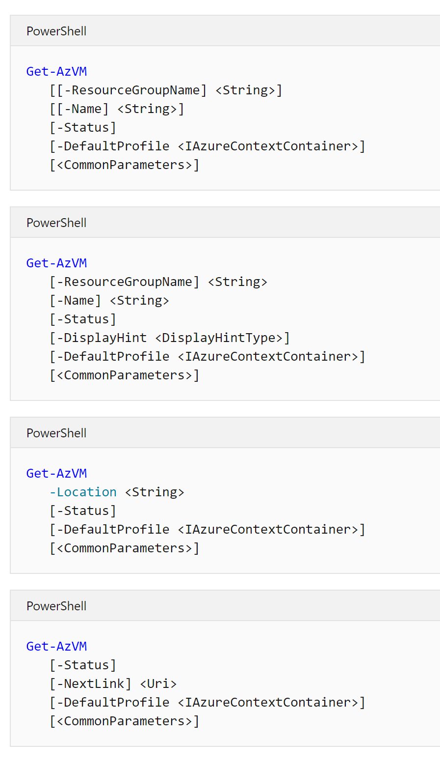 Jan David Narkiewicz (Developer): Azure/PowerShell: Cmdlet Parameter ... Jan David Narkiewicz (Developer): Azure/PowerShell: Cmdlet Parameter ...