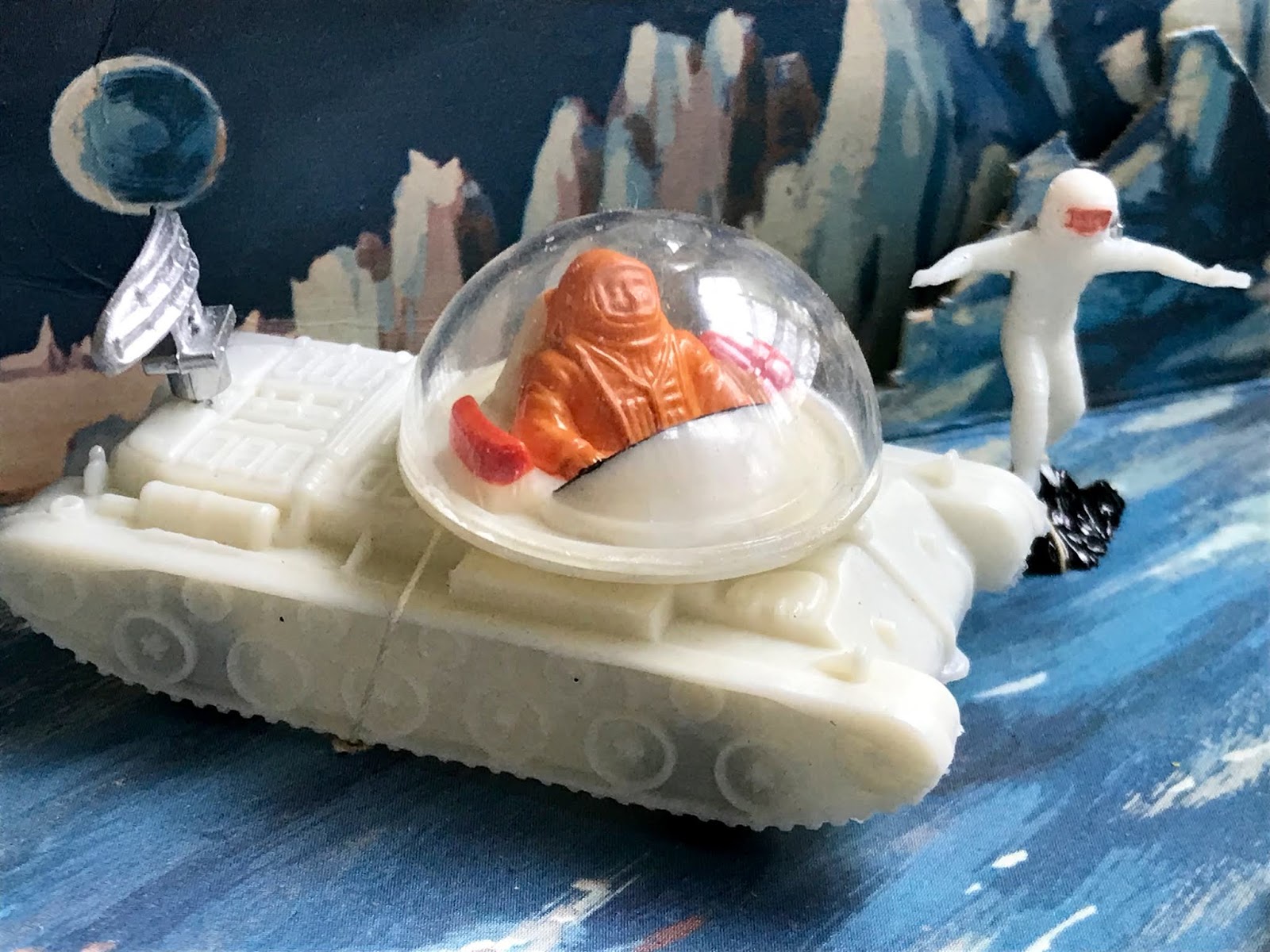 Space Garage: Marx Toys "Lunar Exploration" Diorama Playset, with Space ...