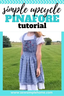 Free Girls Pinafore Pattern Tutorial | Sew Simple Home