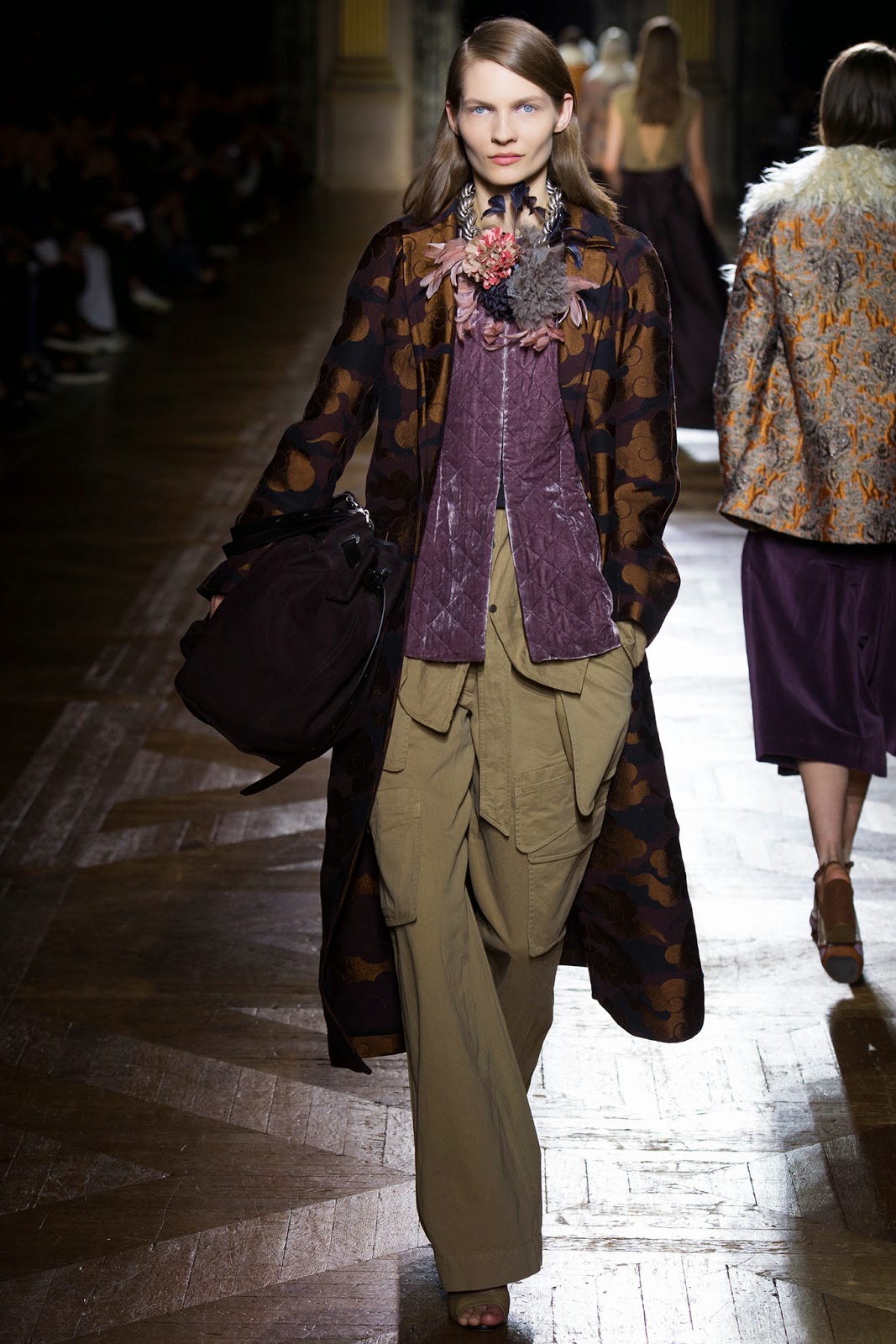 Rare Vintage: The Glamorous Granny and Dries van Noten Fall 2015