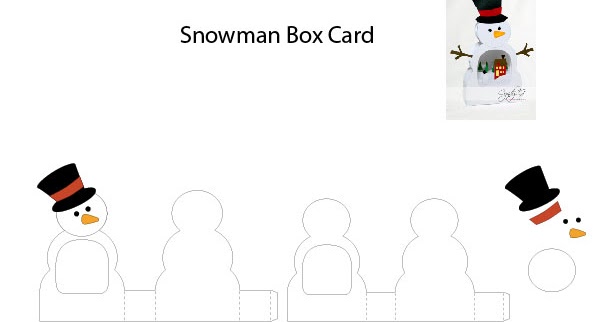 Cyndy G. - Creative Designer For My Scrap Chick: Snowman Box Card