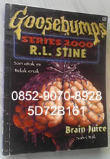 NOVEL GOOSEBUMPS, BRAIN JUICE, by R.L. Stine | Toko-Buku-Online,Jual ...